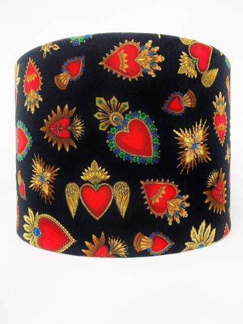 Sacred Hearts Lampshade, Gothic Mexican Lamp Shade Light Shade, For ...