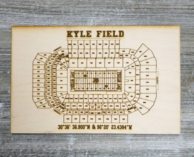 Kyle Field Seating Chart. Texas A&m Field. Aggie Stadium by Etsy ...