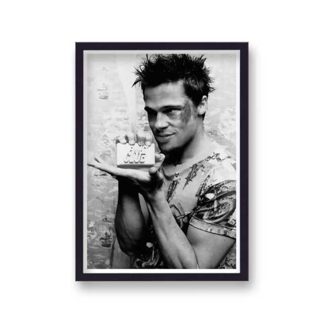 Fight Club Tyler Durden Publicity Shot Print by Etsy | ufurnish.com