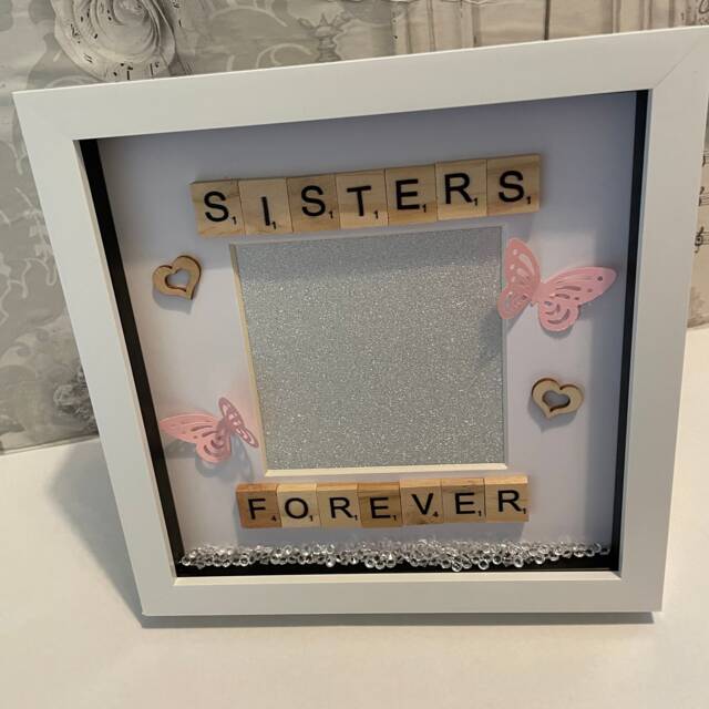 Sibling Photo Frame, Sisters Forever by Etsy | ufurnish.com