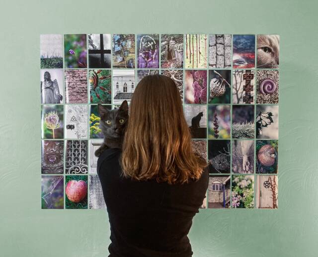 Witchy Wall Collage, Witch Aesthetic Decor Gothic Grunge Prints College ...