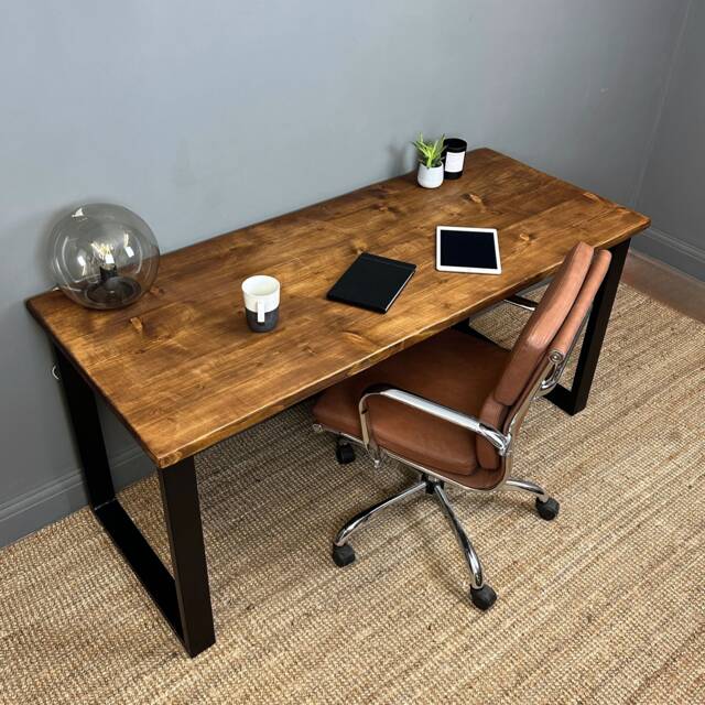 Reclaimed Desk With Optional Add-Ons Monitor Shelf & Sliding Keyboard ...