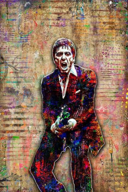 Al Pacino Print, Artwork, Art, Poster For Scarface Fans by Etsy ...