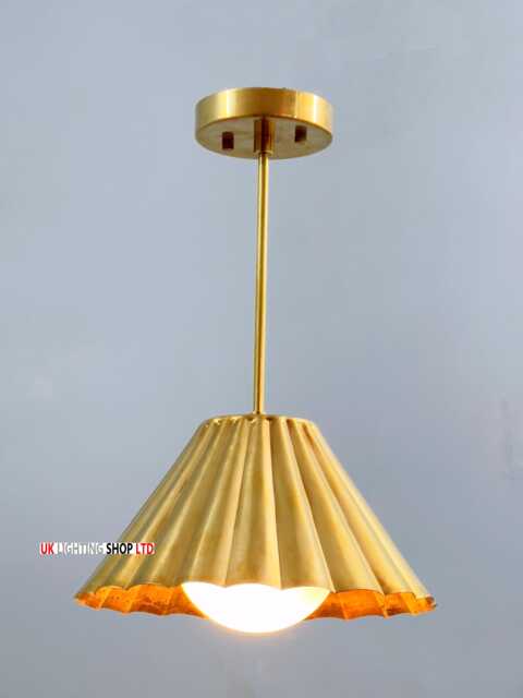 1 Light Spikes Elegant Ceiling Light - Flushmount Pendant Mid Century ...