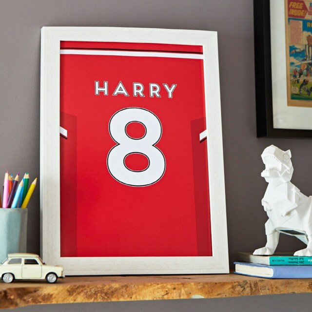 Personalised Football Shirt Print by Etsy | ufurnish.com