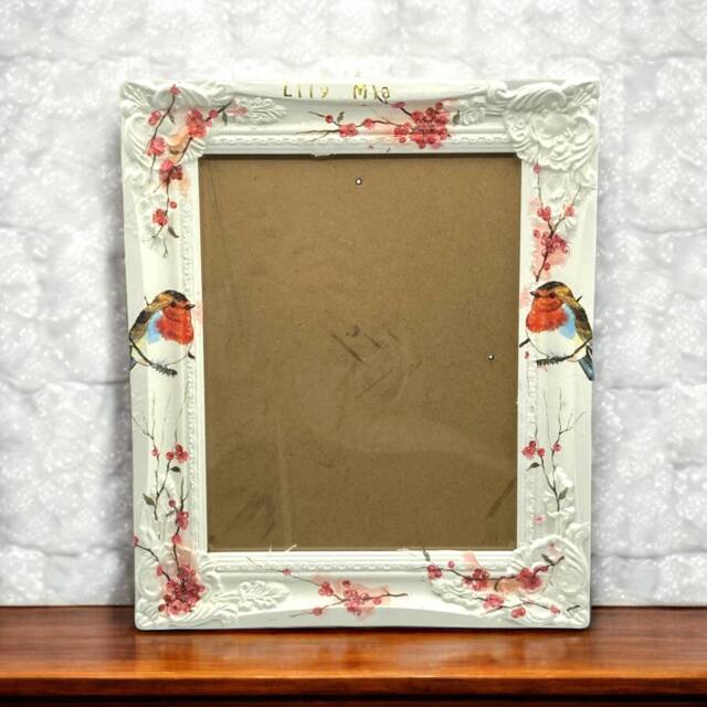 Photo Frame, Robin Ornamental Antique Holder, Frames With Robins, 6x4 ...