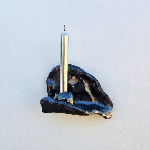 Small Molten Clay Candle Sconce by Etsy | ufurnish.com