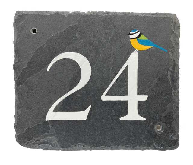 Hand Painted Slate House Numbers by Etsy | ufurnish.com