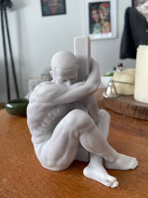 Handmade Balance Sculpture White Artemis Bust Statue - 5 Inches by Etsy ...