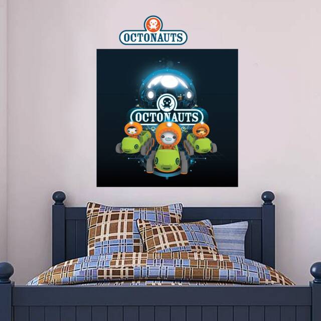 Official Octonauts Deep Sea Dive Wall Sticker Mural - Vinyl Decal ...