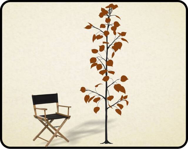 "Aspen Tree Wall Decal 66"" Tall - Removable Decal Vinyl Sticker Choose ...