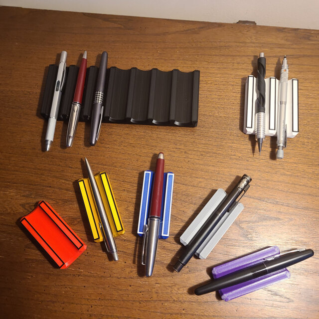 Fountain Pen Holder Tray - Pen Display Rest Fountain Stand & Office ...