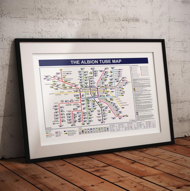 The West Brom Tube Map by Etsy | uFurnish.com
