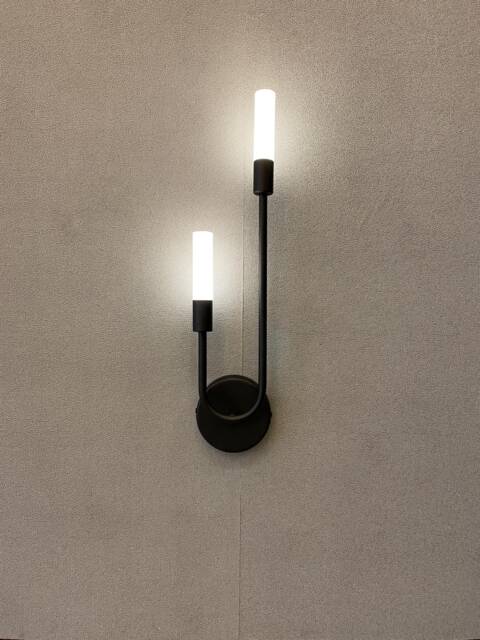 Modern Black Wall Sconce, Bedside Light, Led Minimalist Decorative Home ...