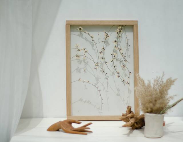 Extra Large Pressed Flower Frame - Wall Decor 13x18 by Etsy | ufurnish.com
