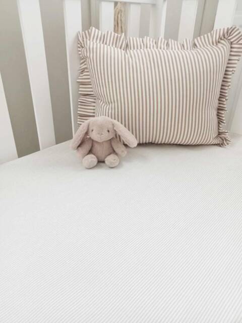 Neutral Beige Tan Sheet Organic Cotton Fitted Crib Sheets Mini by Etsy ...