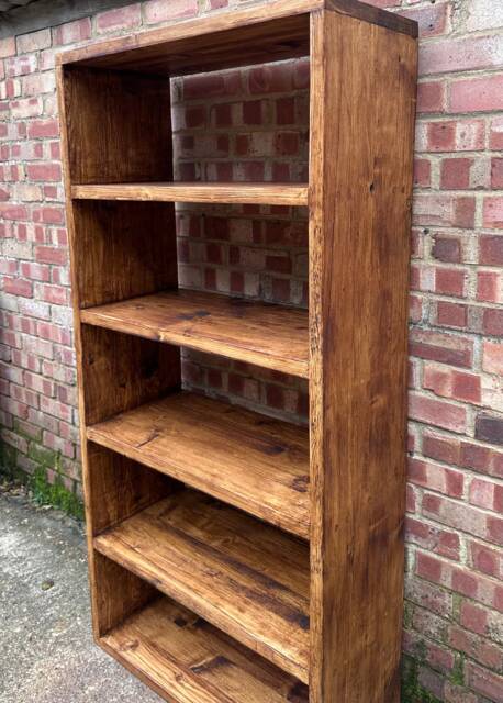 Rustic Pine Bookcase by Etsy | ufurnish.com