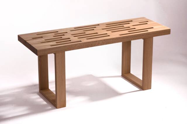 Entryway Bench, Mudroom Shoe Bench. Solid Oak by Etsy | ufurnish.com