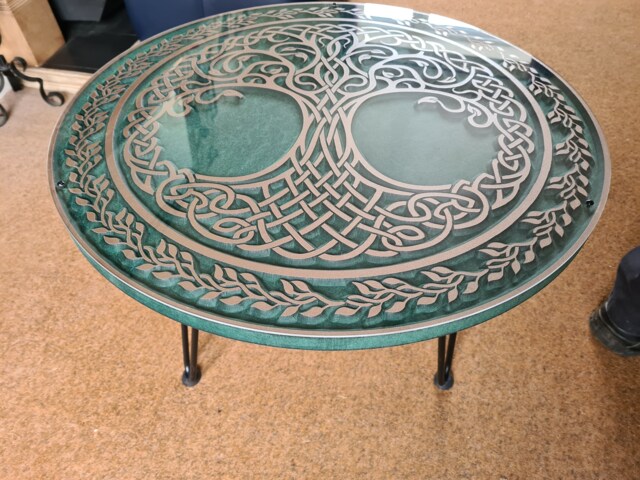 Hand Made Tree Of Life Coffee Table by Etsy | ufurnish.com