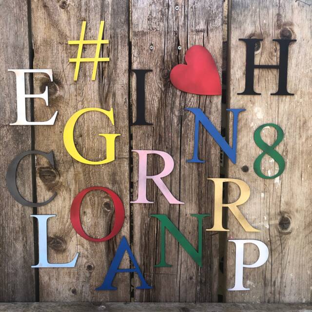 Personalised Home & Garden Signs , Pick Your Own Letters Size Colours ...