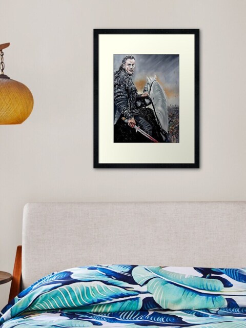 The Last Kingdom , Uhtred, Alex Dreymon Art Print A3 by Etsy | ufurnish.com