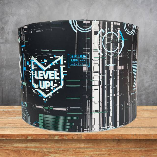 Gaming Lampshade Ceiling Light Shade For Kids & Teens - Room Decor ...