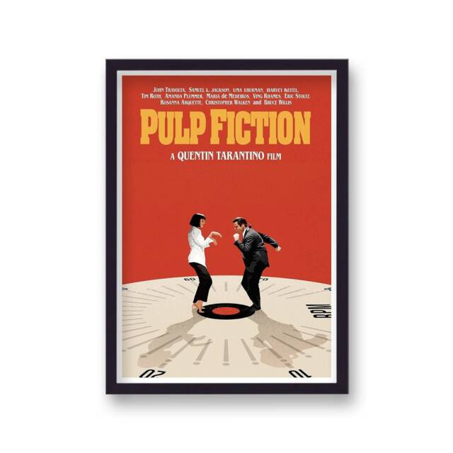 Pulp Fiction Movie Poster V20 by Etsy | ufurnish.com