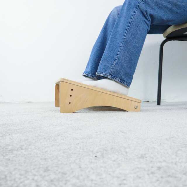 Adjustable Wooden Footrest Ergonomic Under Desk Leg Support by Etsy ...