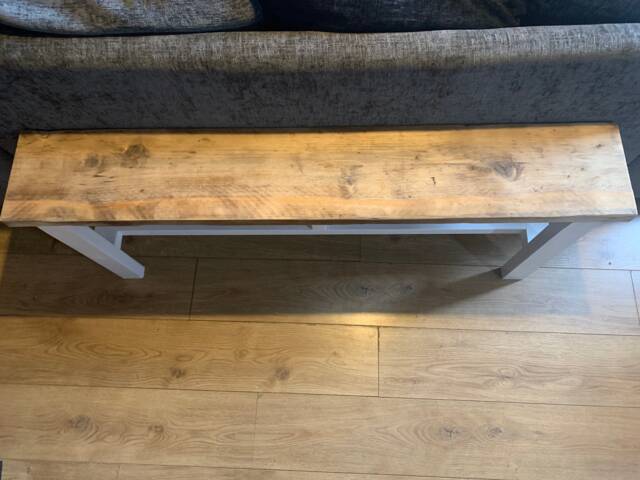 Scaffold Bench With Over Hang by Etsy | ufurnish.com