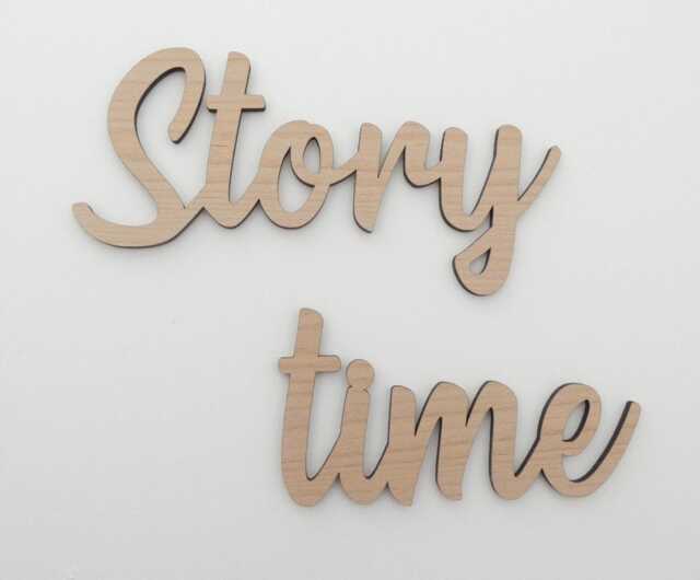 story Time - Reading Corner Quotes Children's Bedroom Playroom Wall Art ...