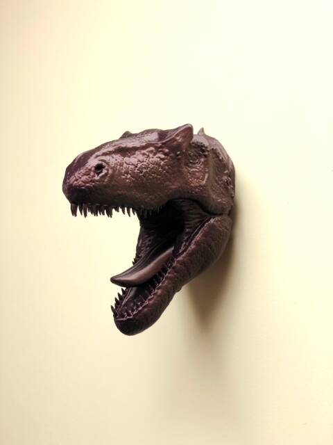 Allosaurus Head Wall Art Mount - 3D Printed Bust by Etsy | ufurnish.com