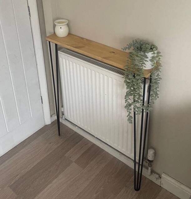 Radiator Console Table - Hairpin Legs 22, 28, 30, 40 Inch Low Price ...