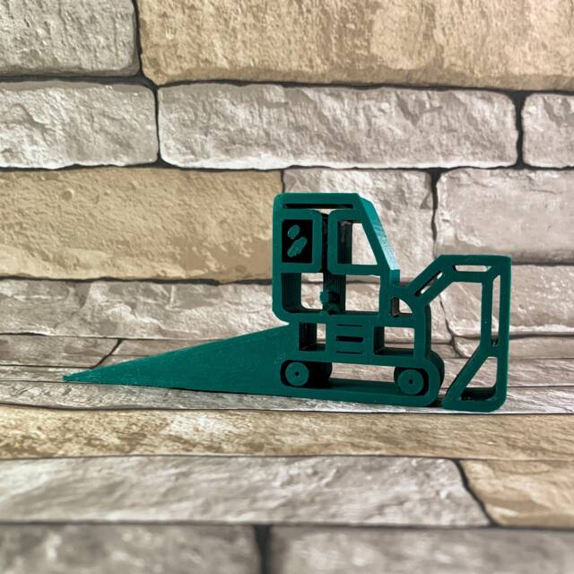 3D Printed Digger Doorstop Kids Room Decor by Etsy | ufurnish.com