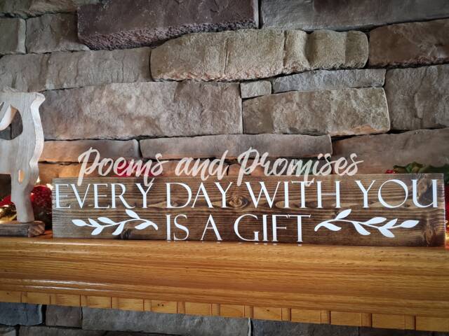 Yellowstone Sign, Every Day With You Is A Gift Wall Decor, Wedding ...