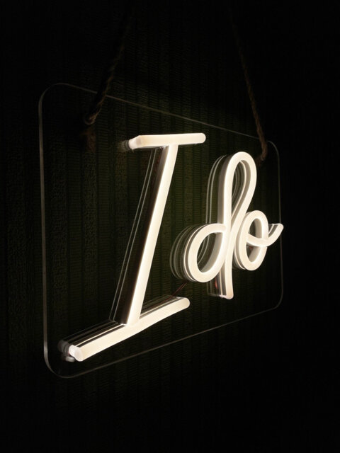 I Do Neon Sign, Led Wedding Weding Sign by Etsy | ufurnish.com