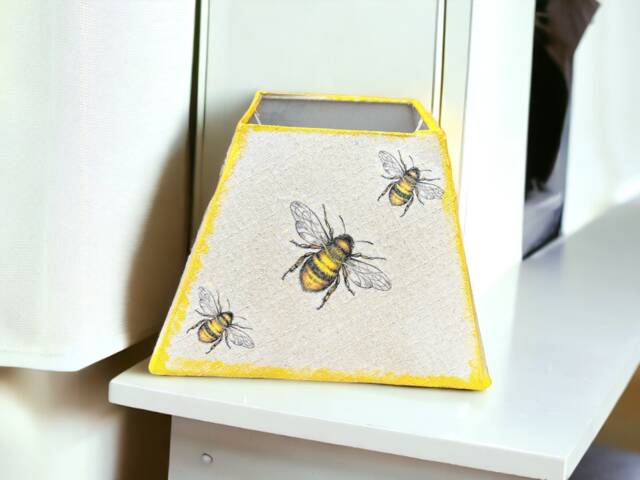 Bumblebee Lampshade, Bee Lightshade, Ceiling Shade, Table Lamp Bumble ...