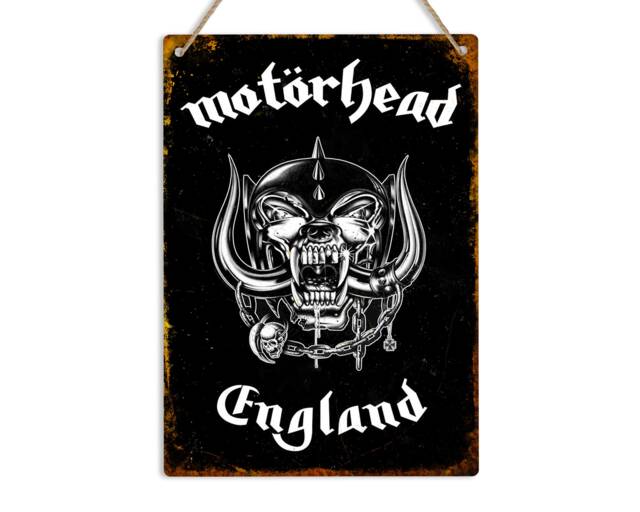 Motorhead England Metal Sign Vintage Rock Band Wall Decor by Etsy ...