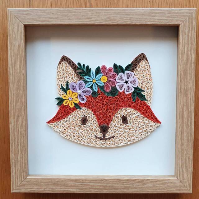 Quilled Paper Fox by Etsy | ufurnish.com