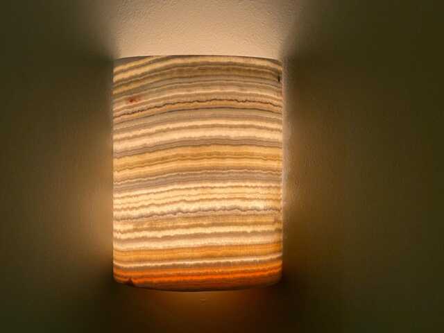 Alabaster Wall Lamp- Sconce - Handmade Egyptian Light by Etsy ...