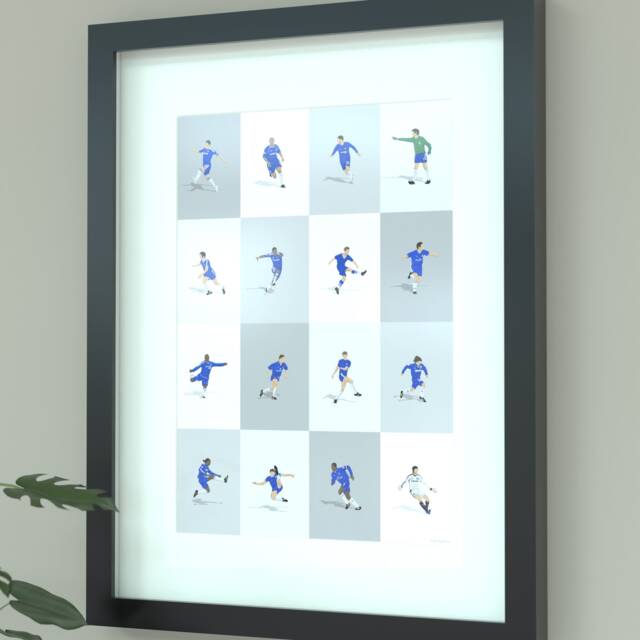 Chelsea Legends Illustrated Print by Etsy | ufurnish.com