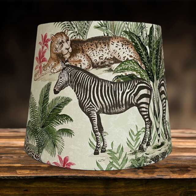 Safari Lampshade Ceiling Light Shade Jungle Animal Tropical Leopard ...