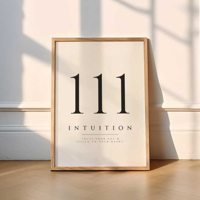 Angel Number Print - 9 Numbers Spiritual - Angel Numbers, Poster ...