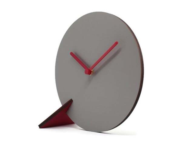 Silent Wooden Desk Clock Minimalist Italian Design, No Ticking by Etsy ...