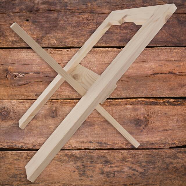 Wooden Newspaper Magazine Rack - Nordic Style Newsletters Storage ...