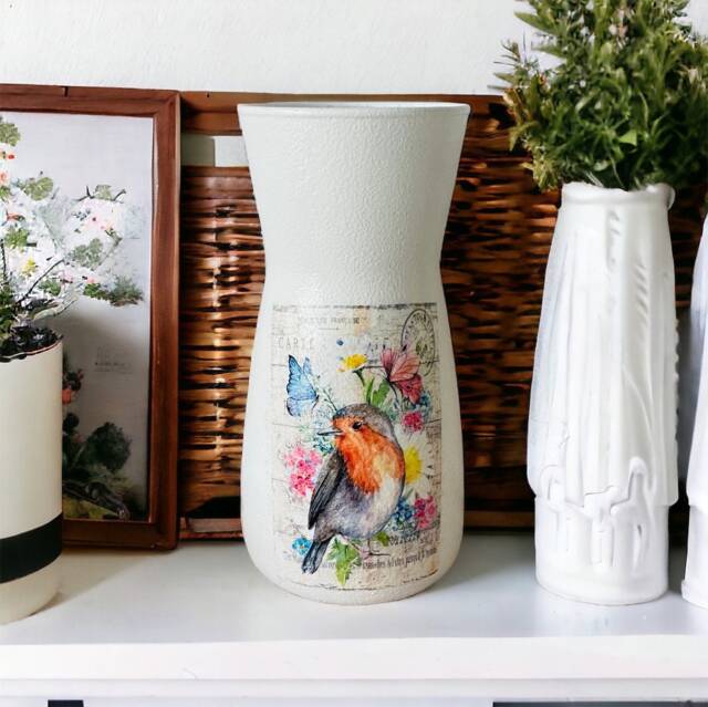 Robin Vase, Gifts, Themed Bird Lovers, Home Decor, Decorations ...