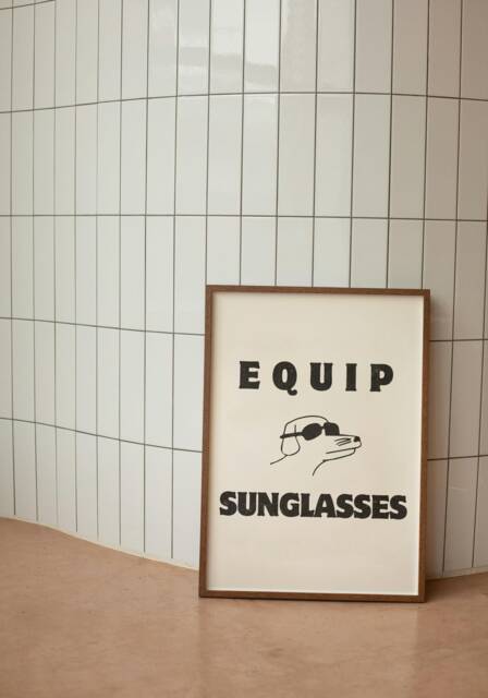 Hot Mulligan X Modern Baseball Crossover Wall Print - Equip Sunglasses ...