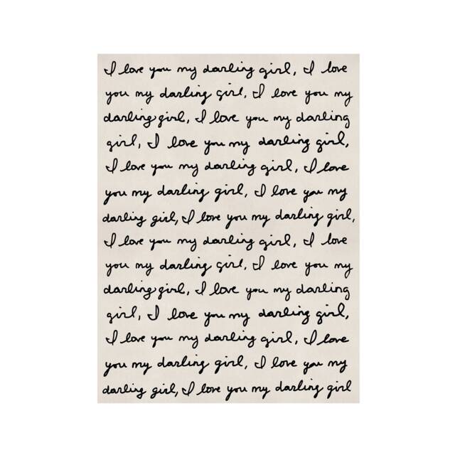 I Love You My Darling Girl Art Print by Etsy | ufurnish.com