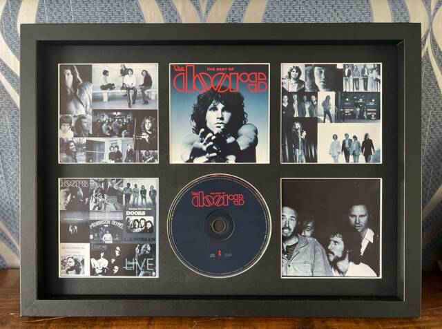 The Doors - Very Best Of Cd Wall Display Frame Not Included by Etsy ...