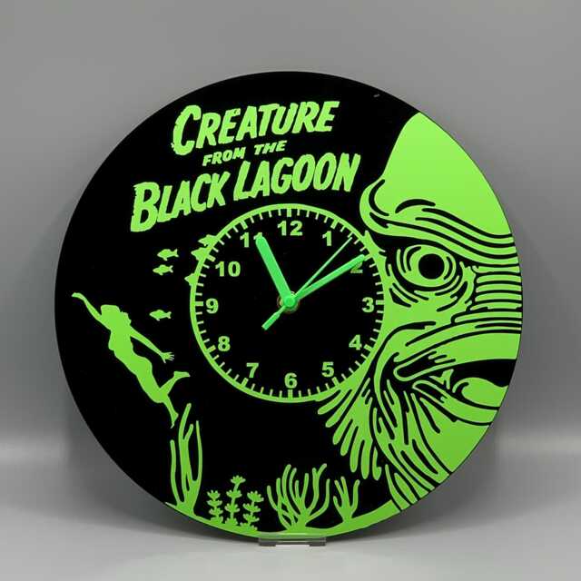 Creature From The Black Lagoon Inspired Clock by Etsy | ufurnish.com