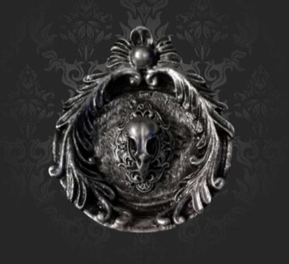 Macabre Mini Wall Art Circle Frame by Etsy | ufurnish.com